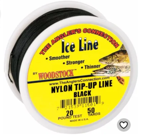 NYLON TIP UP LINE - 50YDS