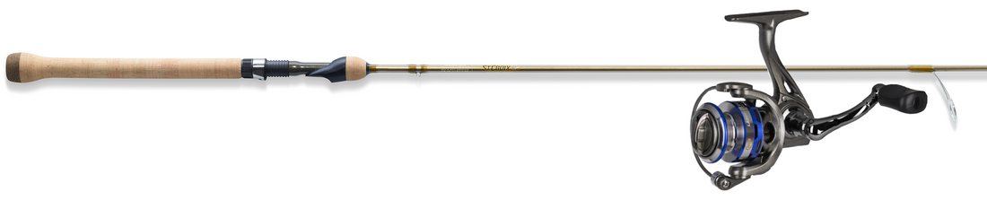 RETIRED PANFISH SPINNING COMBO - LEWS LLS75C REEL