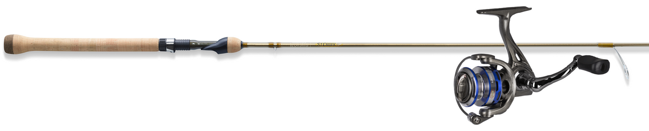 RETIRED PANFISH SPINNING COMBO - LEWS LLS75C REEL