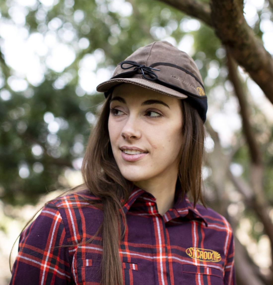 STORMY KROMER WAXED RANCHER CAP w/EMBROIDERED ST CROIX LOGO